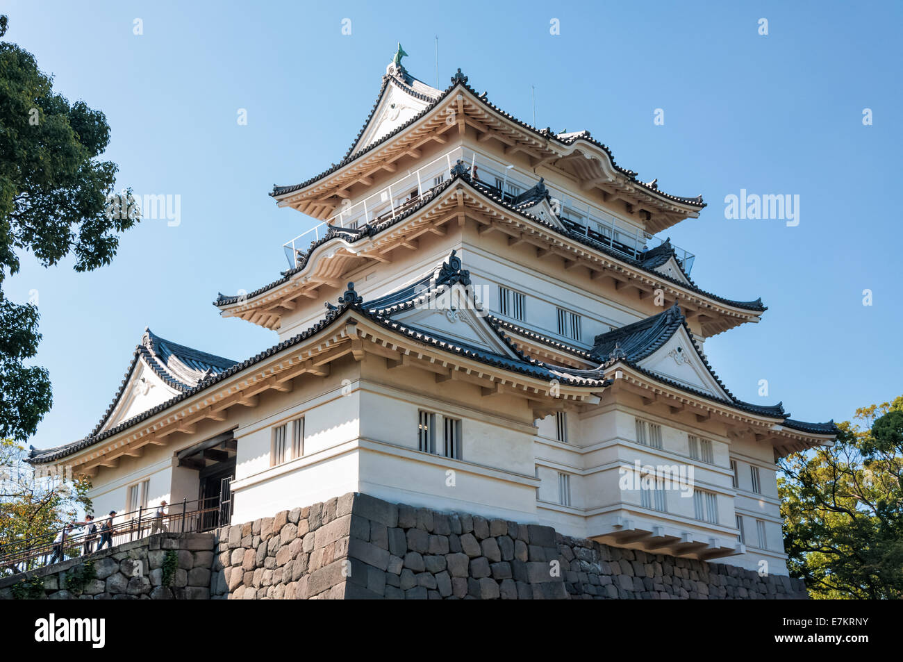 Odawara Castle is a Hirayama-style Japanese castle in Odawara, Japan ...