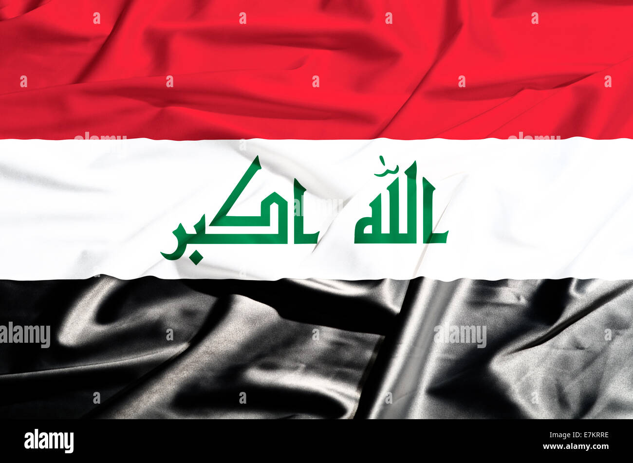 Iraq flag hi-res stock photography and images - Alamy