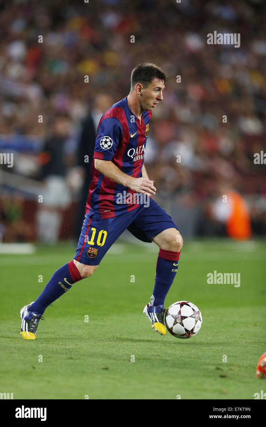 Lionel Messi (Barcelona), SEPTEMBER 17, 2014 - Football / Soccer : UEFA ...