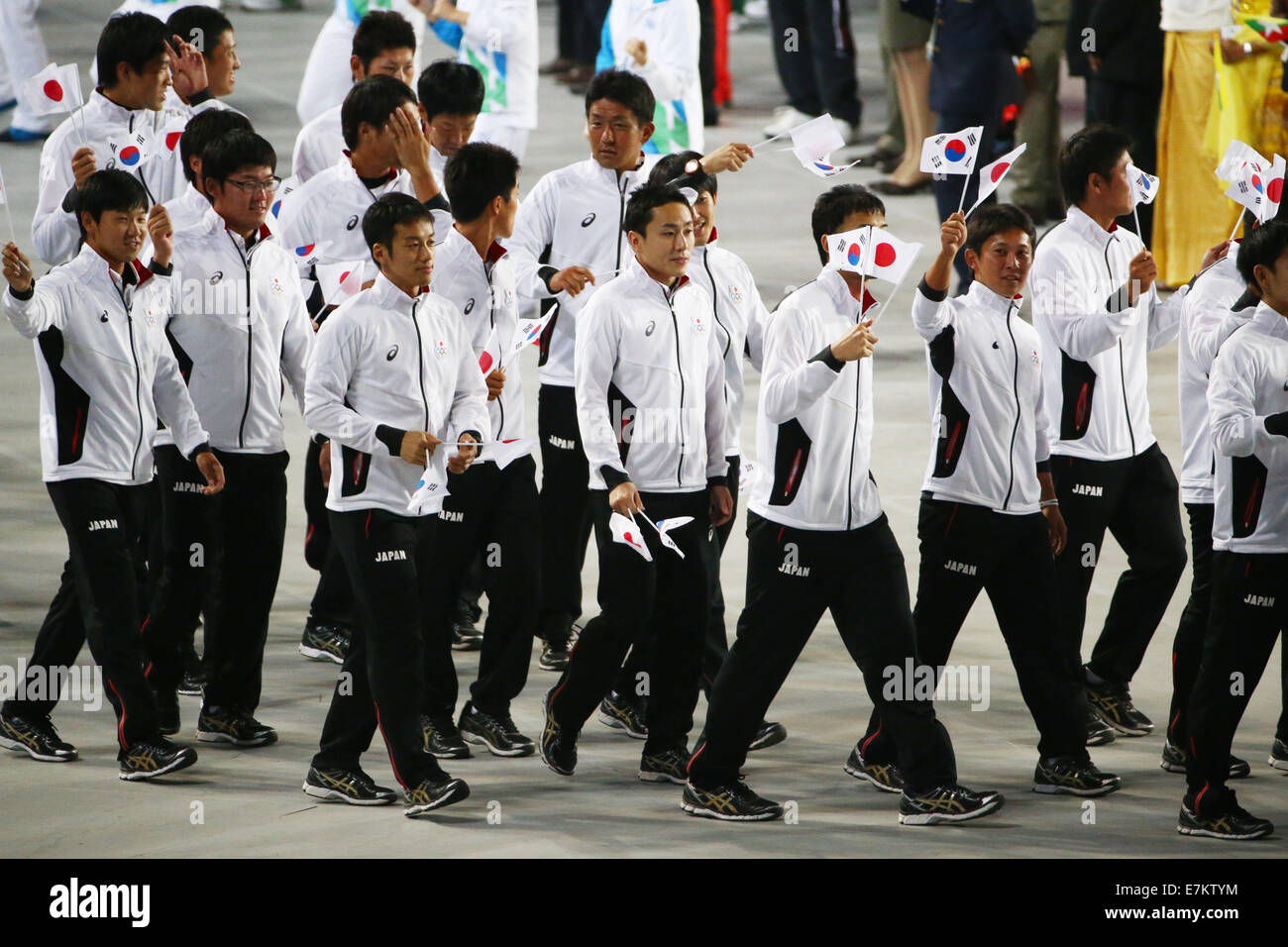 Incheon, South Korea. 19th Sep, 2014. Japan Delegation (JPN) Opening ...