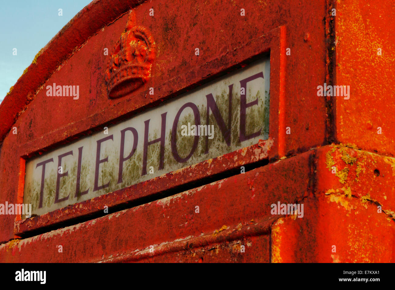 Old telephone box hi-res stock photography and images - Alamy
