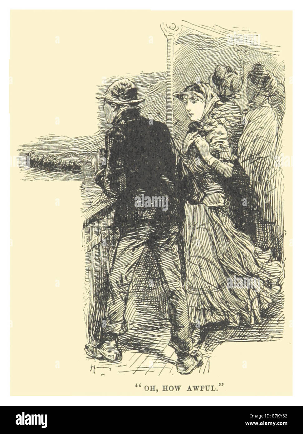 MARK TWAIN(1883) p153 - OH, HOW AWFUL Stock Photo - Alamy