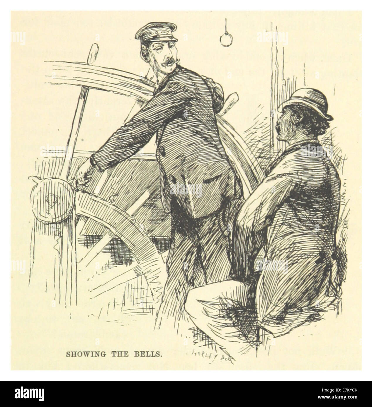 MARK TWAIN(1883) p271 - SHOWING THE BELLS Stock Photo - Alamy