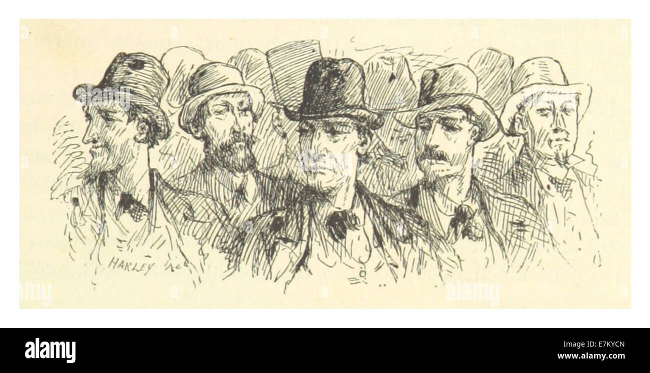 An 1883 illustration by Mark Twain, depicting the alligator pilots ...