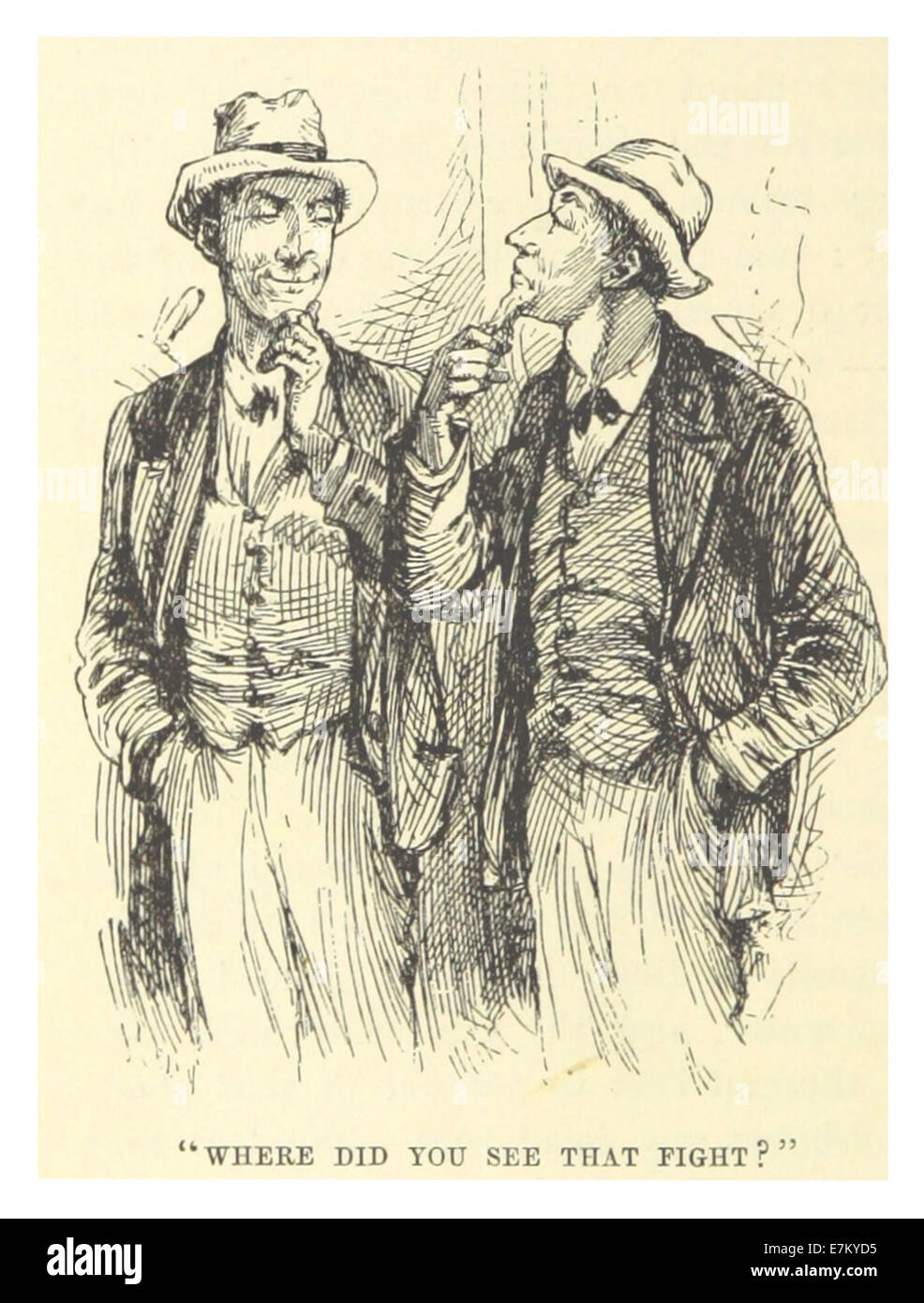 Page 290 from Mark Twain’s 1883 work, depicting a humorous or ...