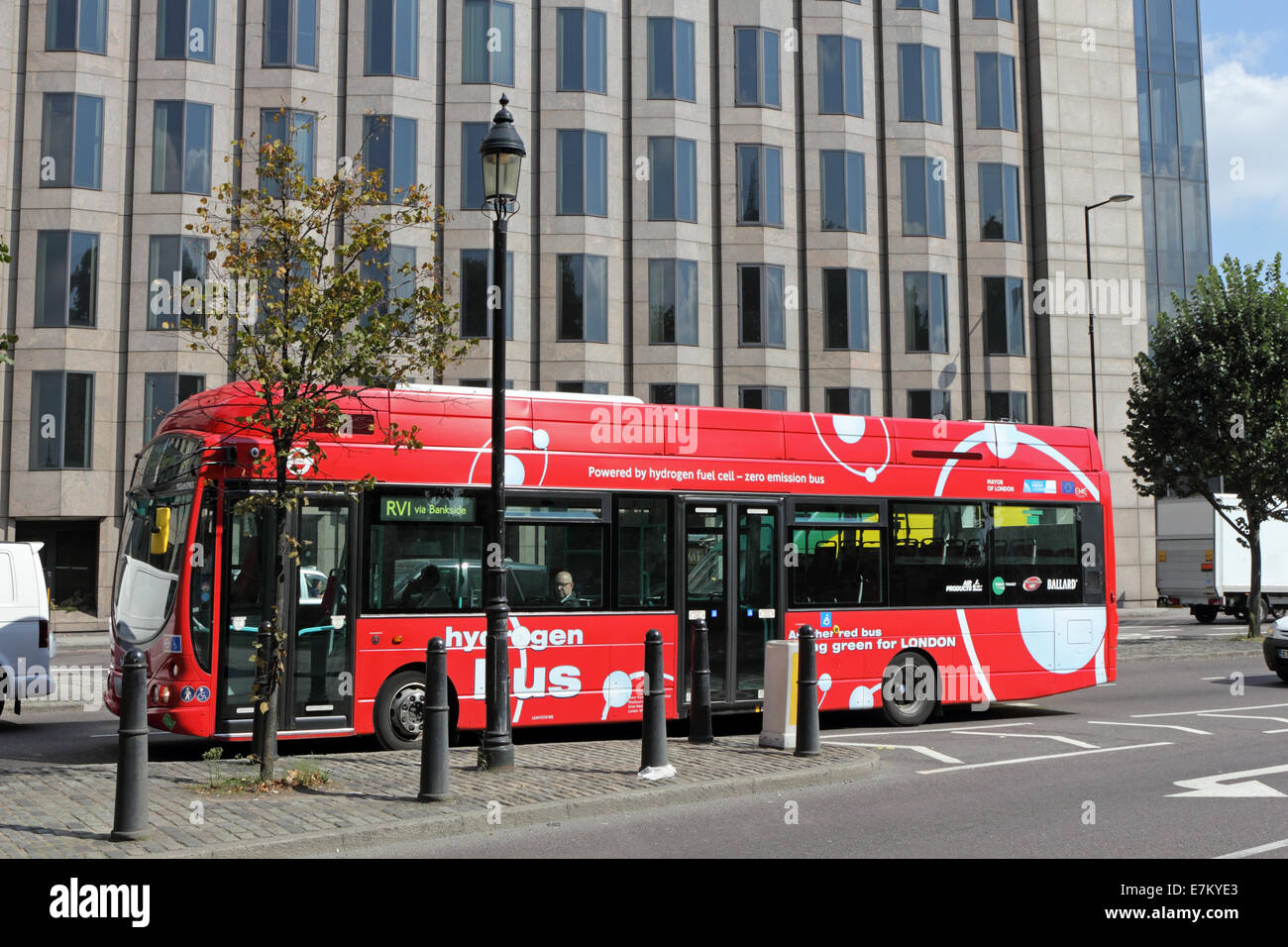 Hydrogen bus in London, England, UK Stock Photo - Alamy
