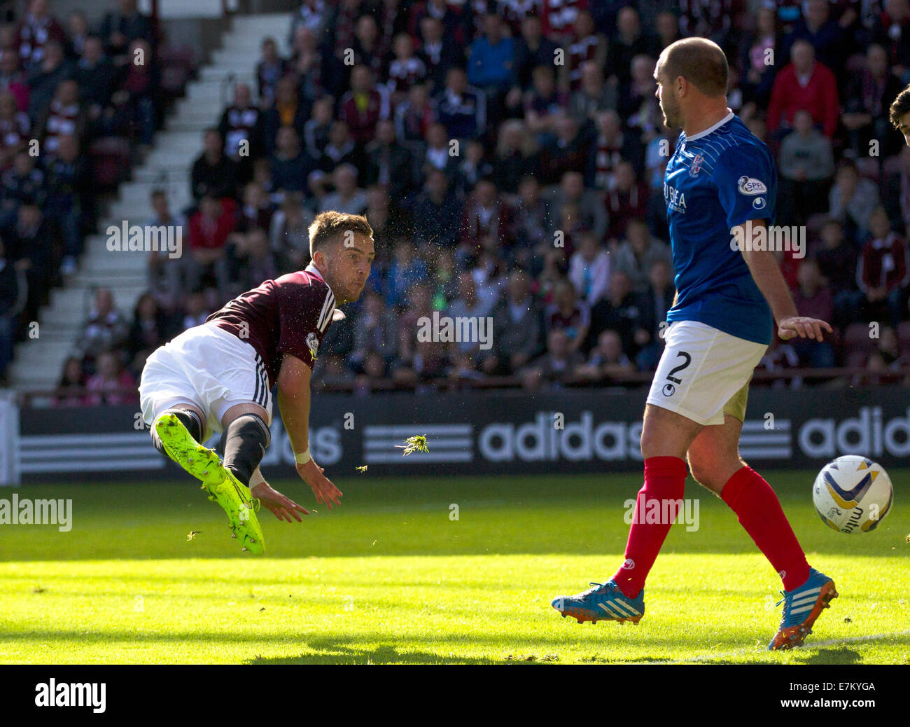 Edinburgh, Scotland. 20th Sep, 2014. Scottish Championship. Hearts ...