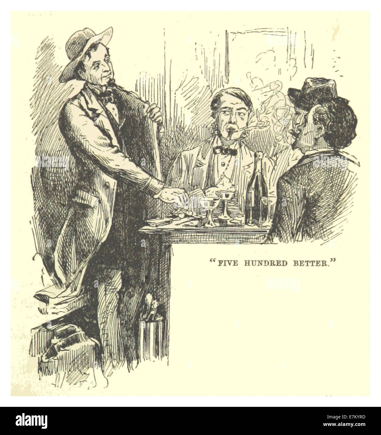 An 1883 illustration from Mark Twain’s *Five Hundred Better ...
