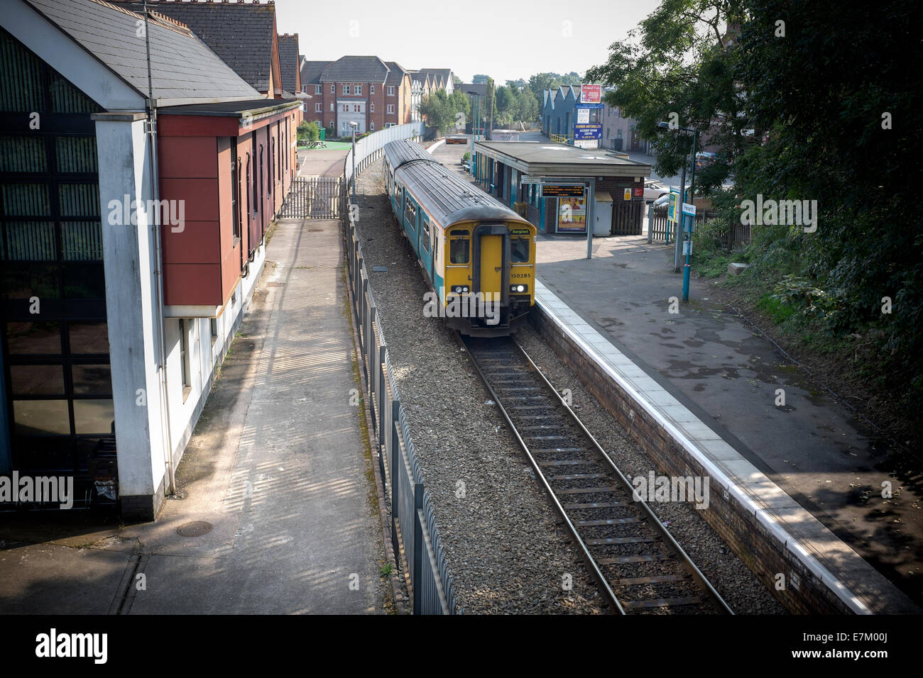 Railway Station at Penarth in South Wales Stock Photo - Alamy