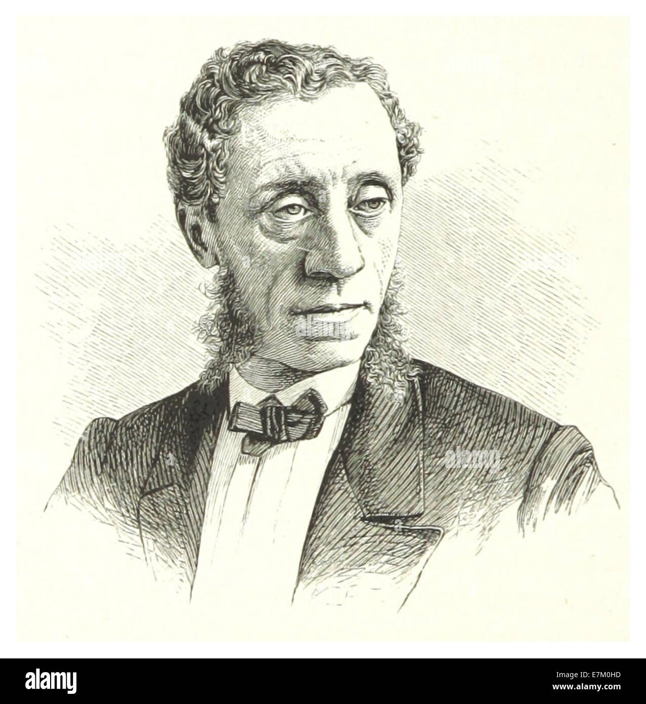 This 1869 sketch of Jacob Wrey Mould, an architect involved in the ...