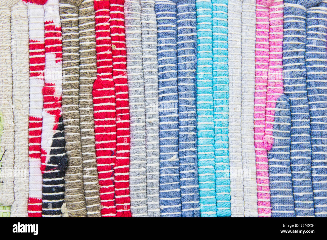 Multi-colored textile as a background image Stock Photo - Alamy