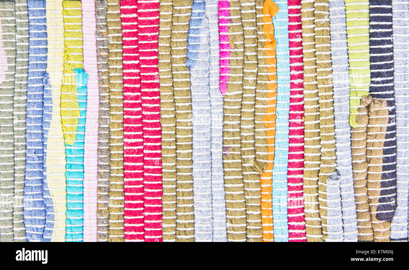 Multi-colored textile as a background image Stock Photo - Alamy