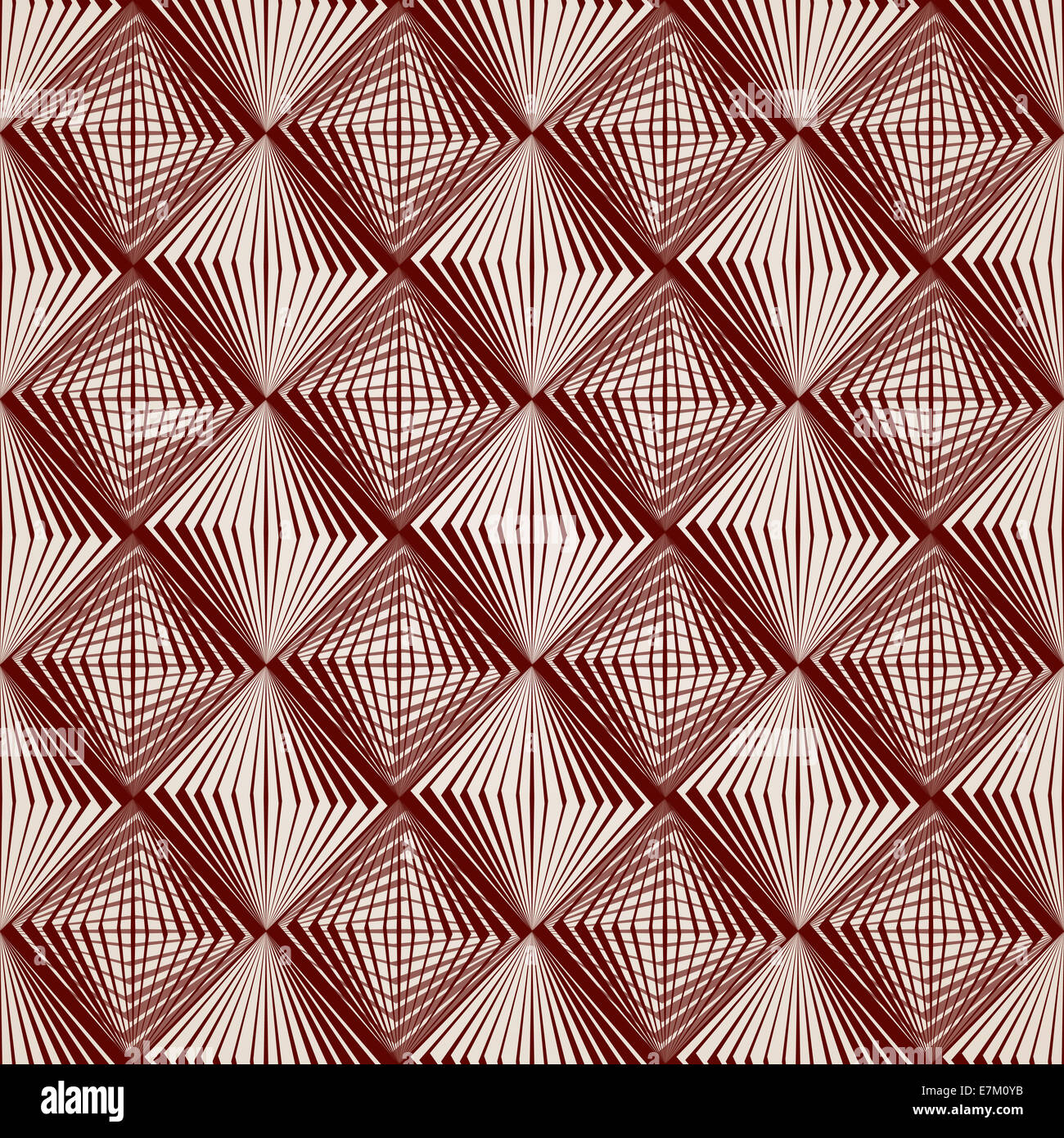 Abstract pattern of straight lines in brown colour from squares Stock ...
