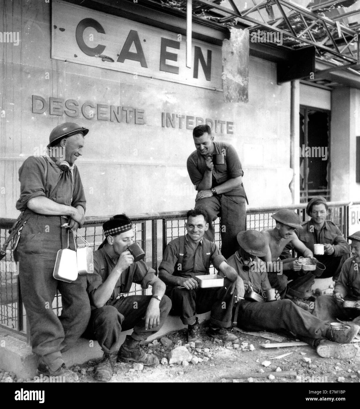 Caen 1944 hi-res stock photography and images - Alamy