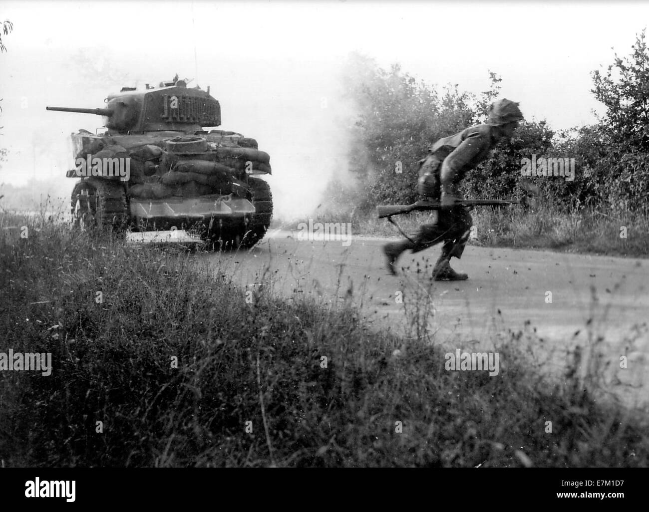 M5 Stuart Normandy Stock Photo - Alamy
