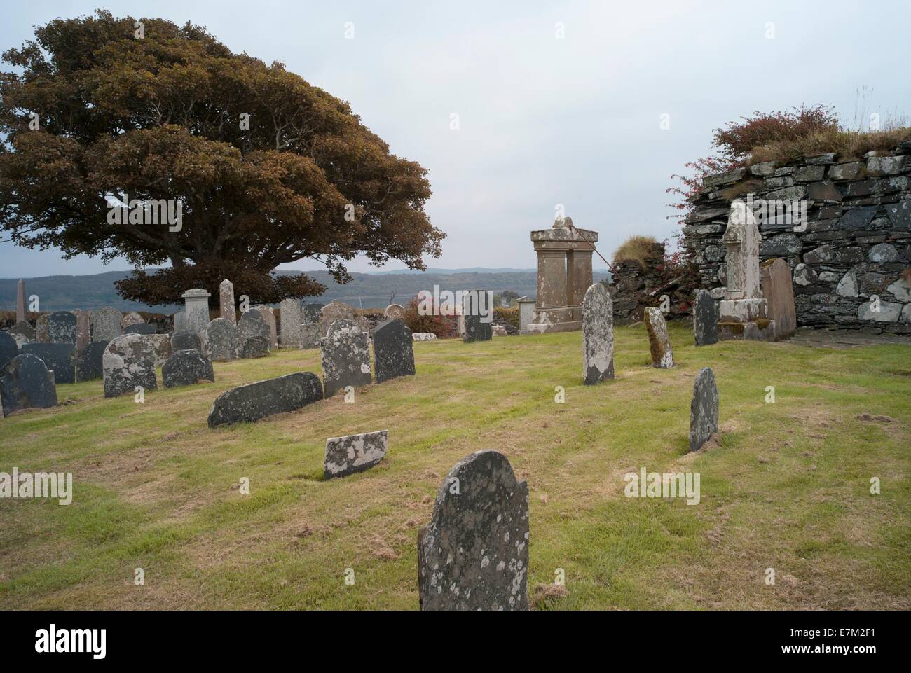 Ruins of Kilchatton Church Isle of Luing Stock Photo - Alamy