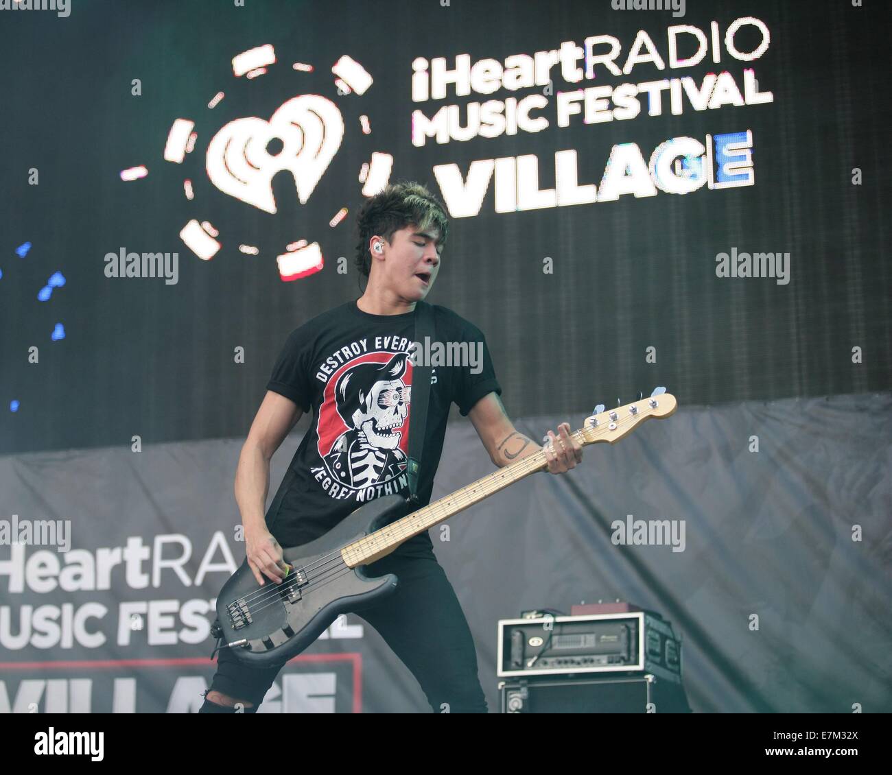 Las Vegas, NV, USA. 20th Sep, 2014. Calum Hood, 5 Seconds of Summer in ...