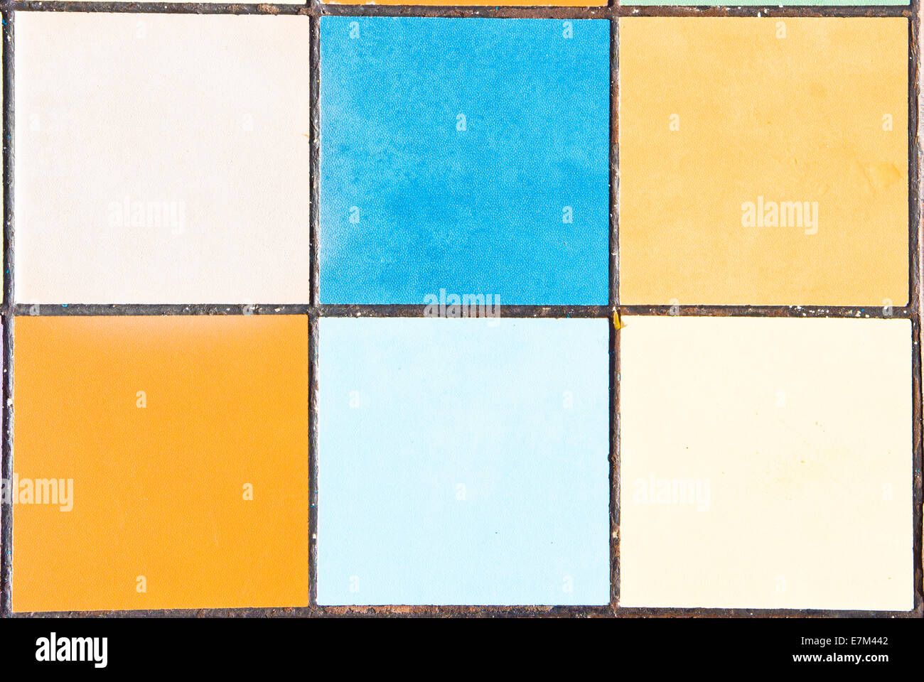 Multi colored tiles hi-res stock photography and images - Alamy