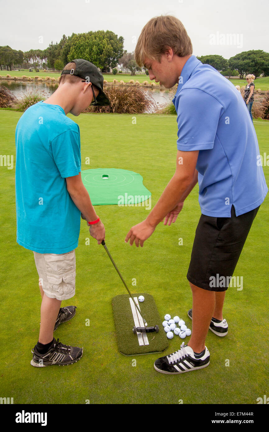 Instructors and golf hi-res stock photography and images - Alamy