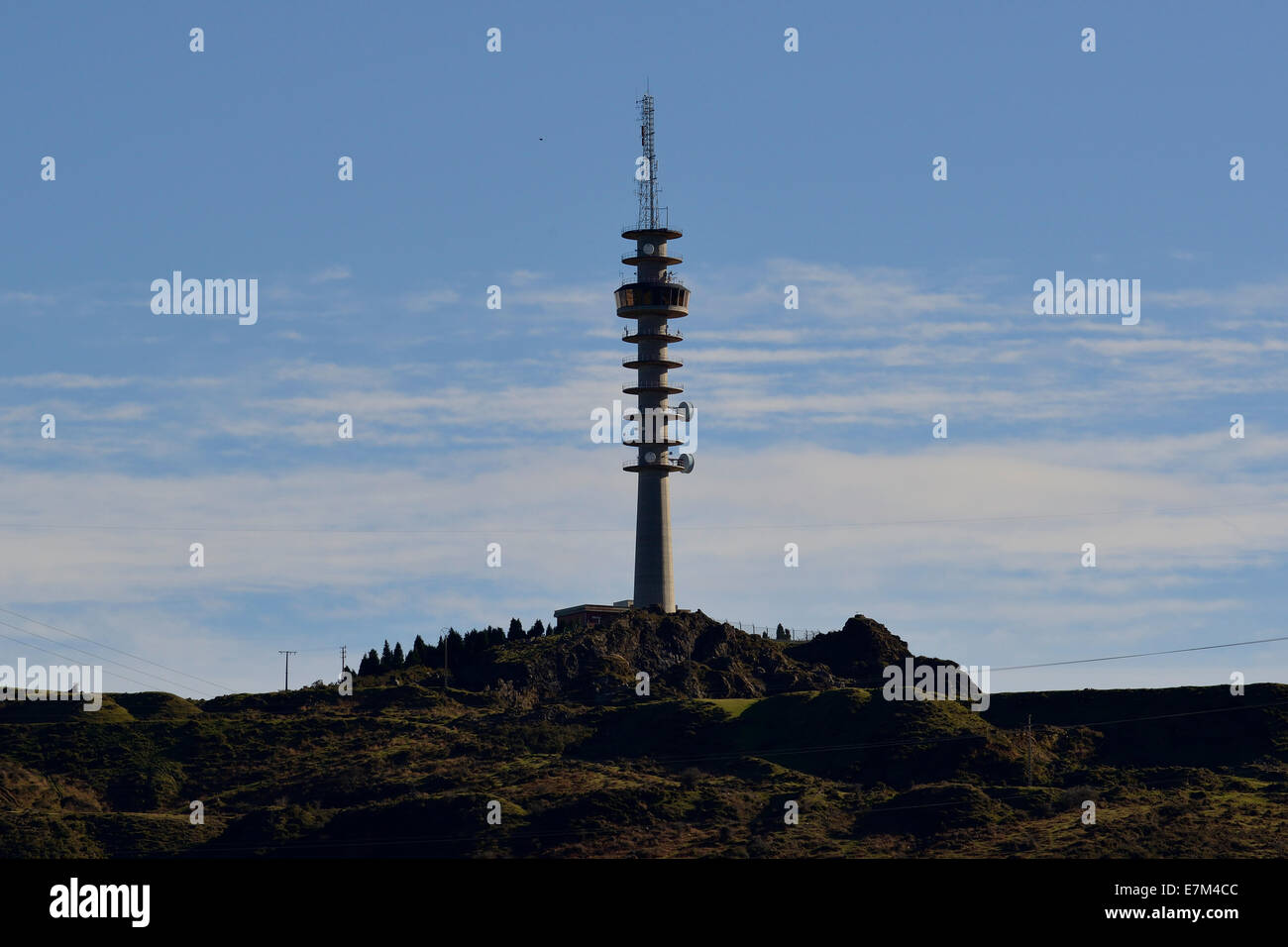 Signal Repeater, in a beautiful landscape Stock Photo - Alamy