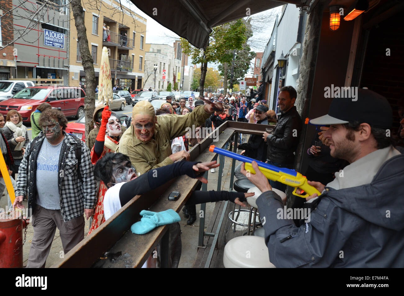 Montreal zombie hi-res stock photography and images - Alamy