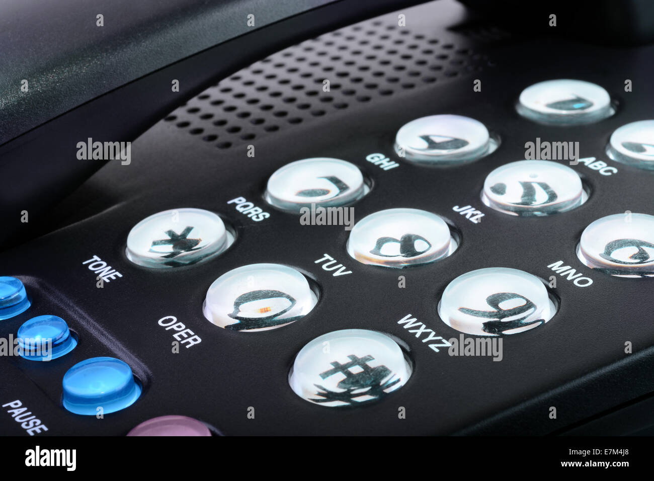 Dialing a phone hi-res stock photography and images - Alamy
