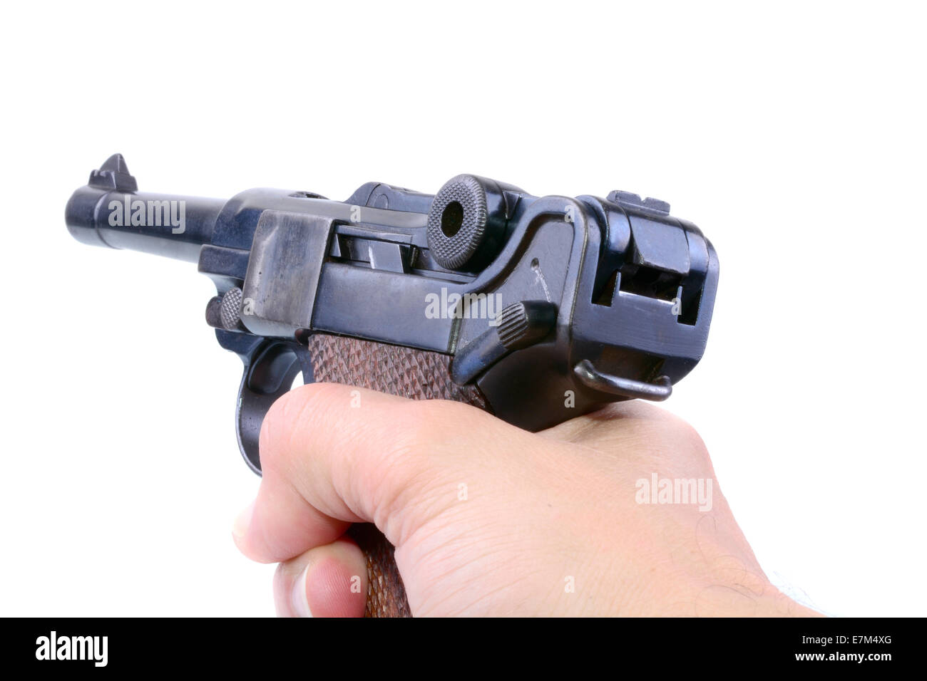 Luger pistol hi-res stock photography and images - Alamy