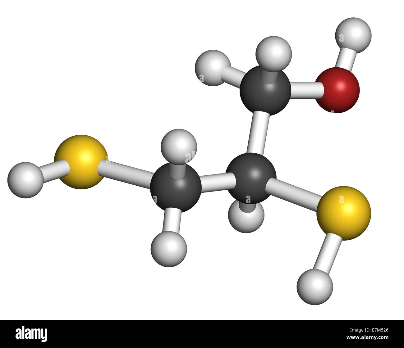 Dimercaprol metal poisoning antidote Cut Out Stock Images & Pictures ...