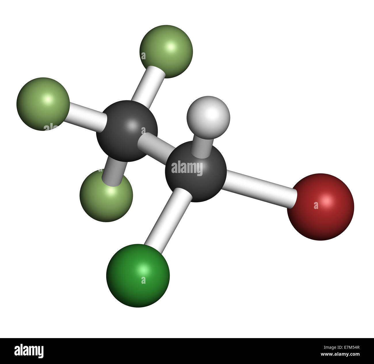 Halothane drug molecule hi-res stock photography and images - Alamy