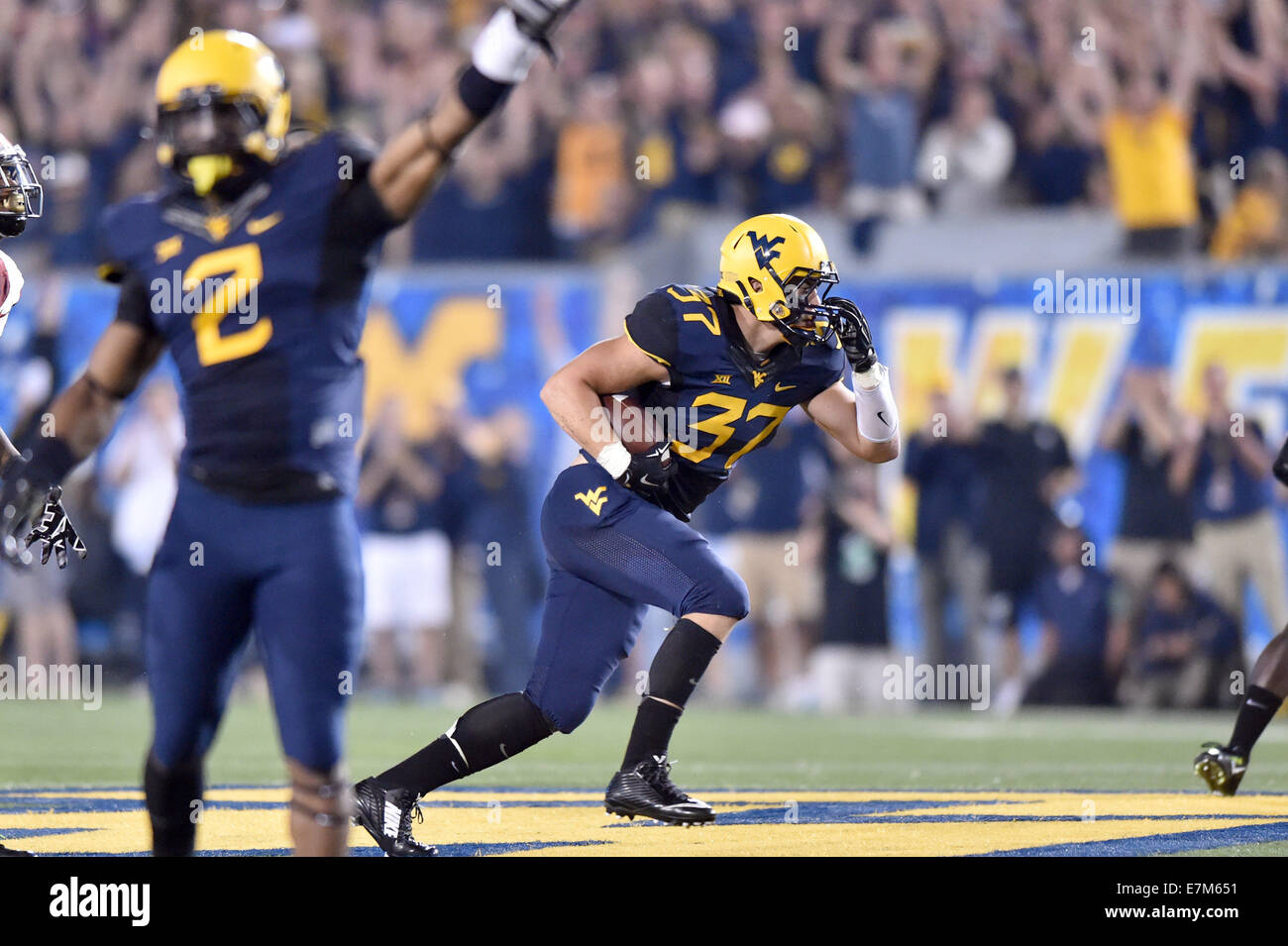 Morgantown, West Virginia, USA. 20th Sep, 2014. West Virginia ...