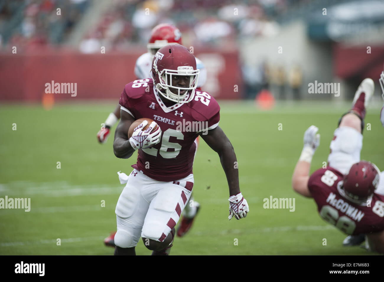 Philadelphia, Pennsylvania, USA. 20th Sep, 2014. Temple RB JAMIE ...
