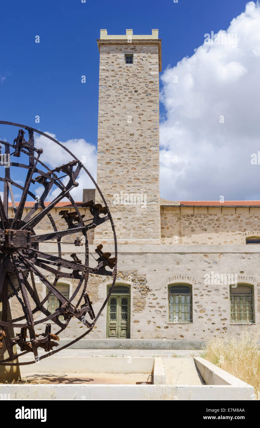 The Industrial Museum of Syros, Ermoupolis, Syros Island, Greece Stock ...