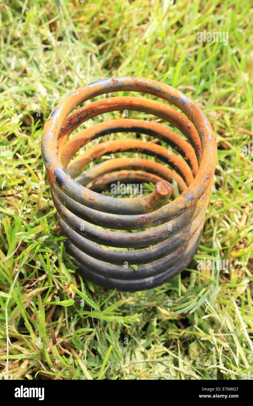 Old iron spring hi-res stock photography and images - Alamy