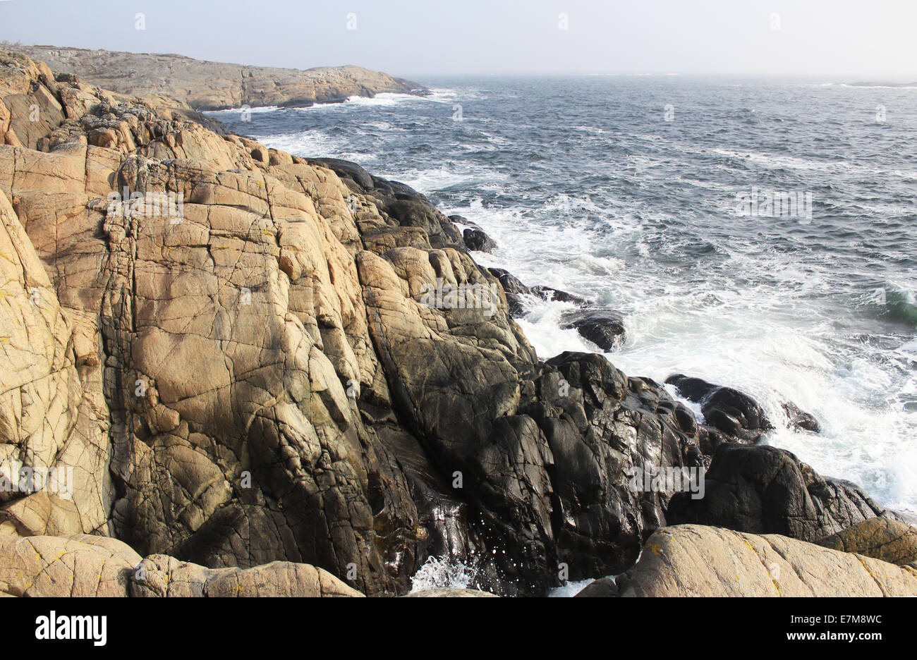 The rocky coast Stock Photo - Alamy