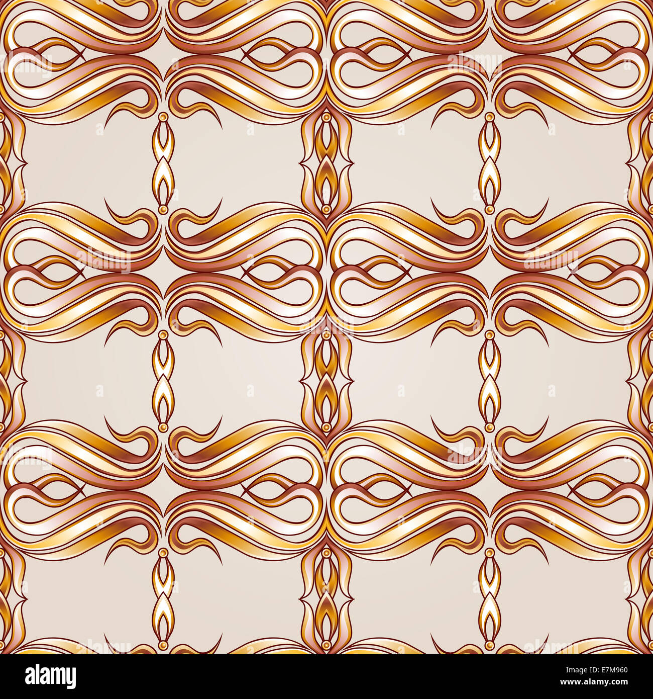 Seamless abstract floral pattern in the form of vine Stock Photo - Alamy