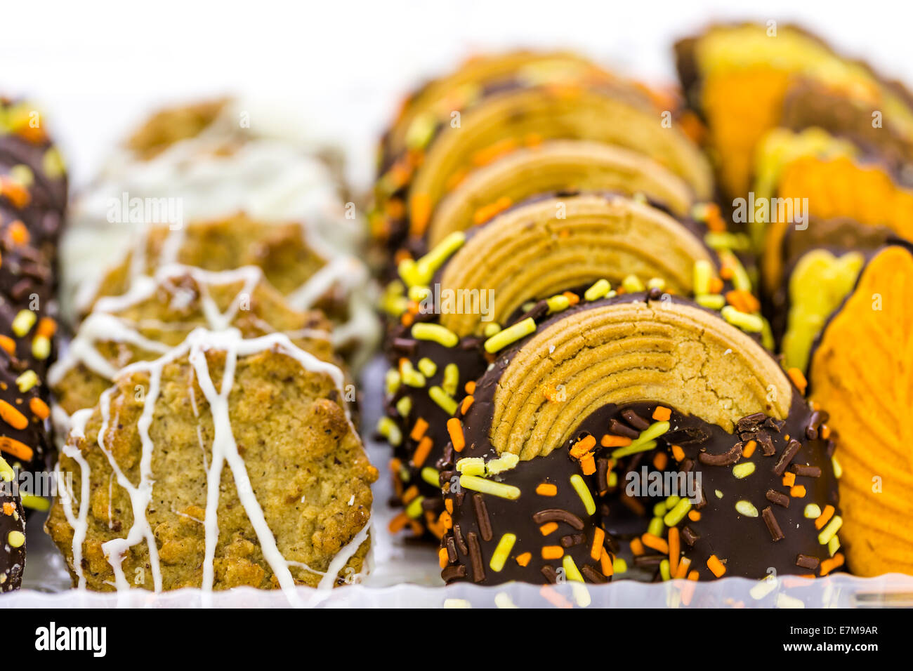 Generic autumn cookies from local supermarket Stock Photo - Alamy