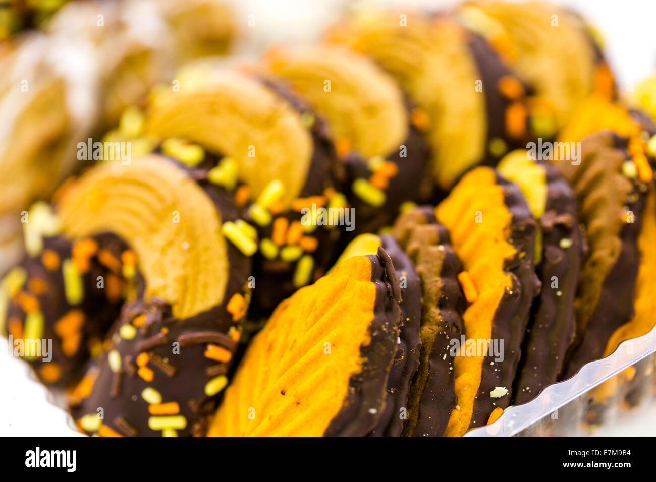 Generic autumn cookies from local supermarket Stock Photo - Alamy