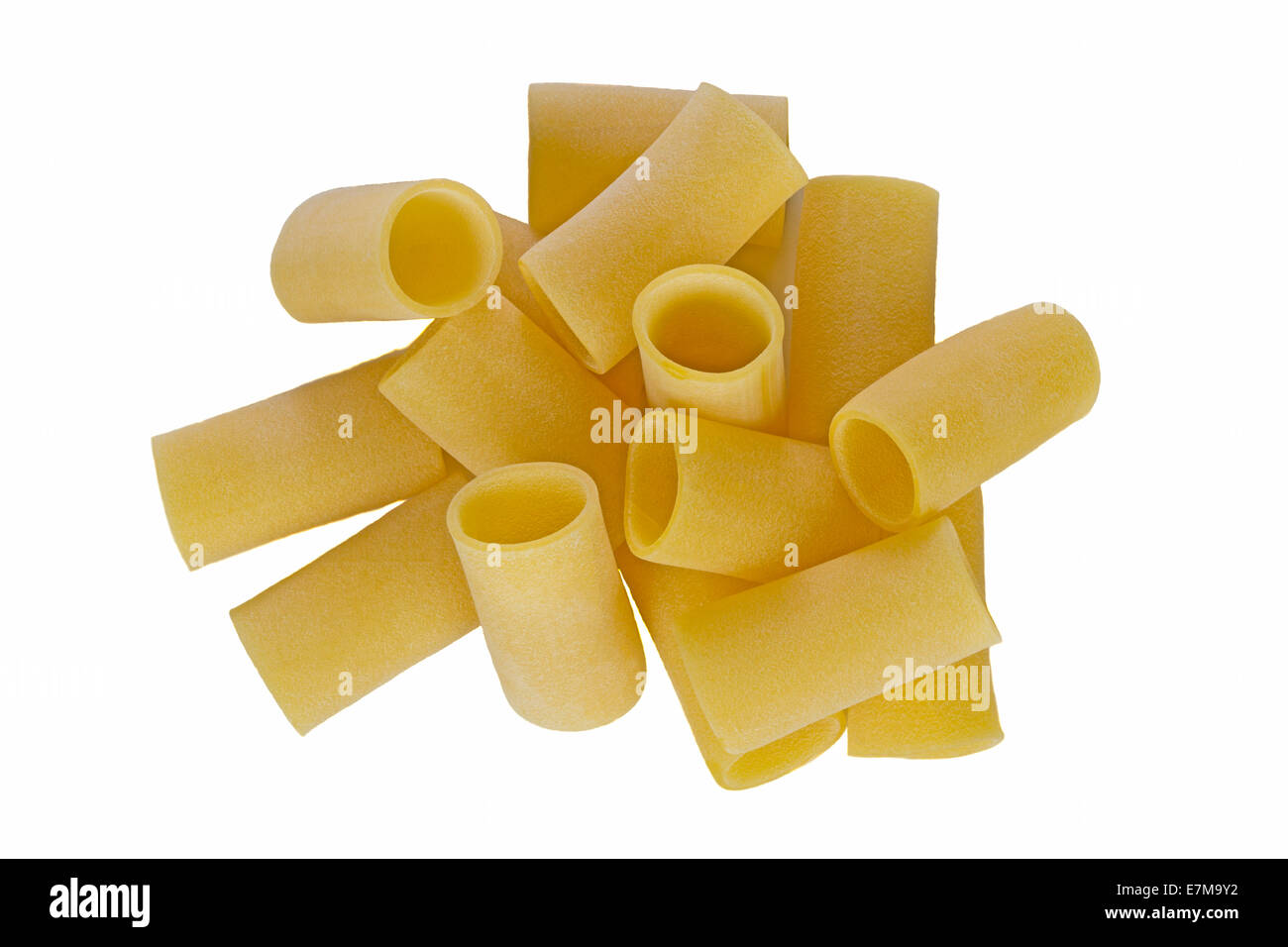Paccheri pasta Cut Out Stock Images & Pictures - Alamy