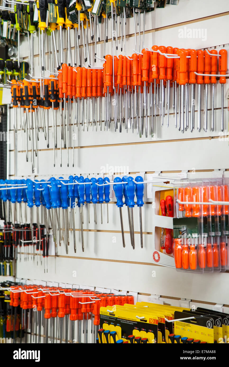 Display of screwdrivers hi-res stock photography and images - Alamy