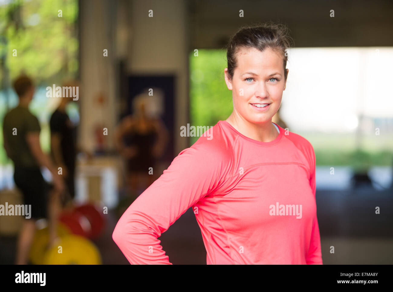 Fitness group confident portrait hi-res stock photography and images ...