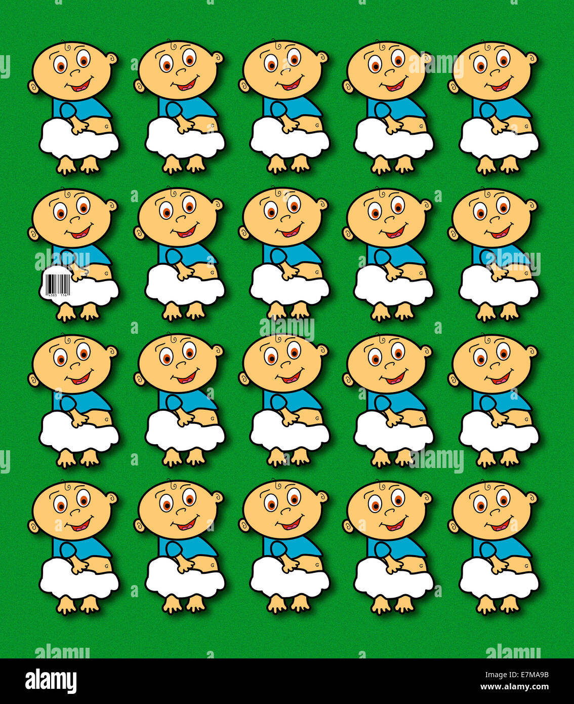 Baby pattern hi-res stock photography and images - Alamy