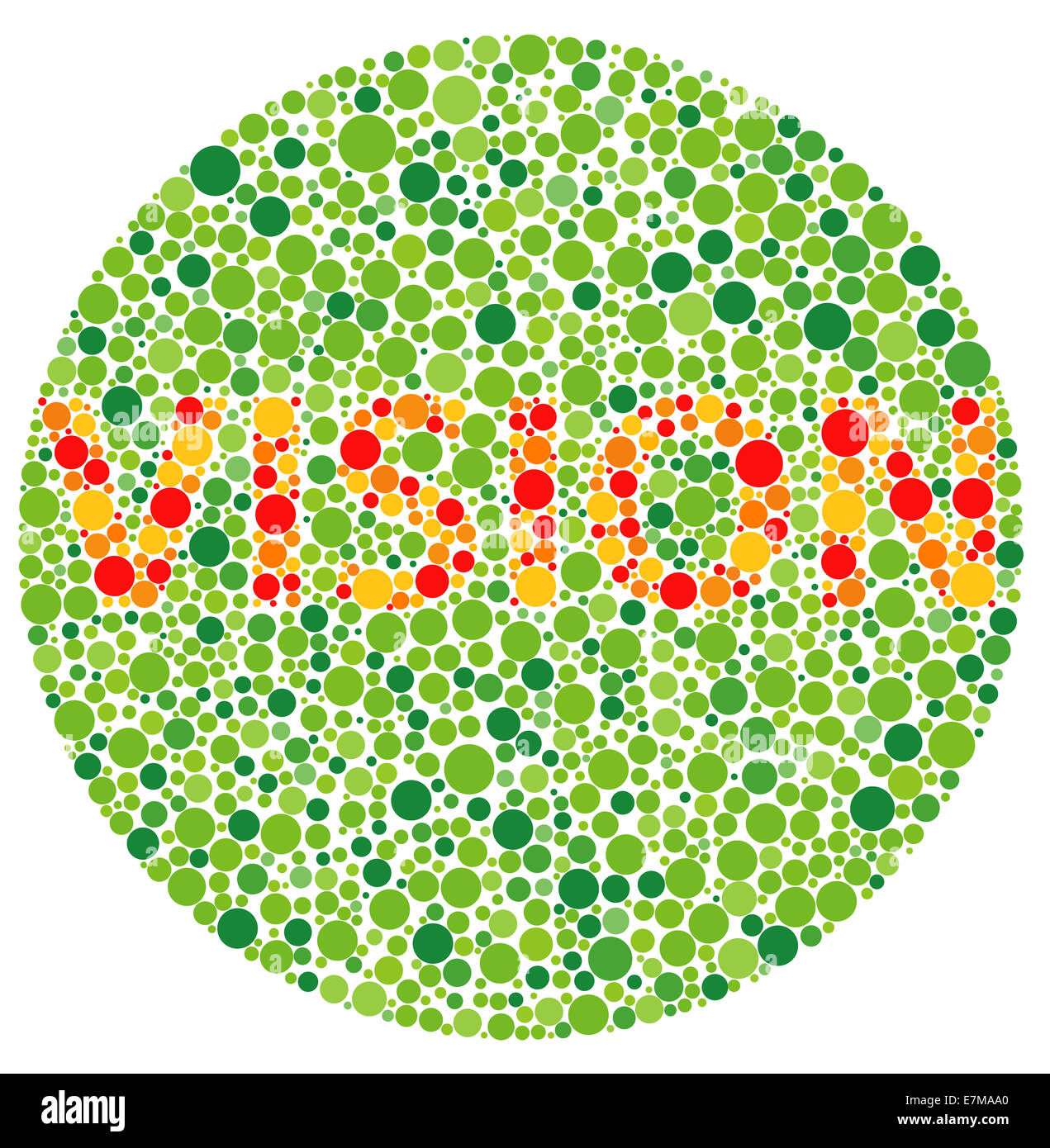Color blindness test hi-res stock photography and images - Alamy
