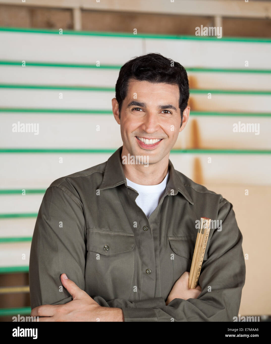 Carpenter ruler hi-res stock photography and images - Alamy