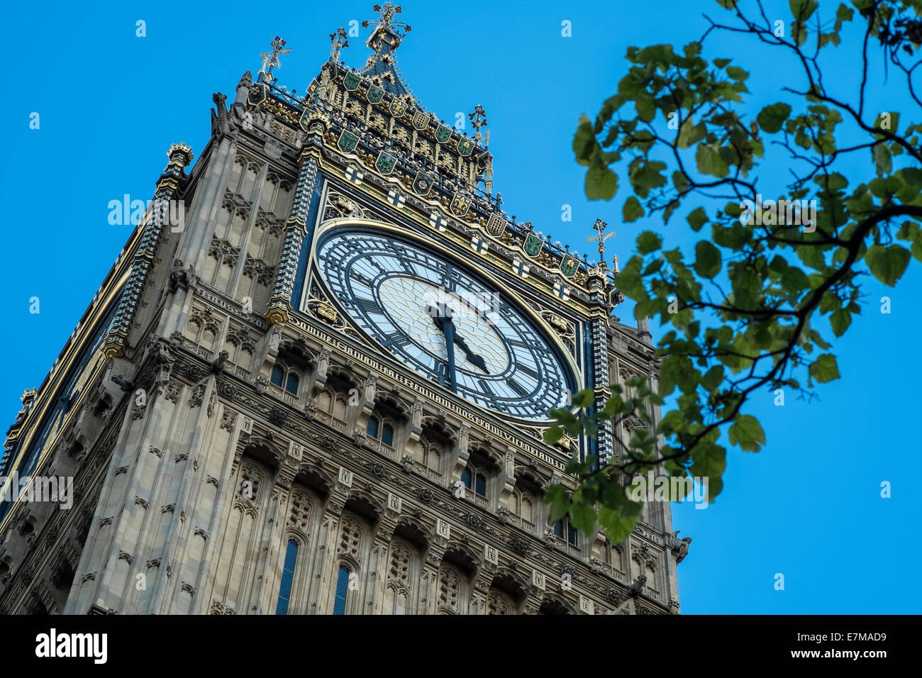 Details of the newly named Elizabeth Tower at the Houses of Parliament ...