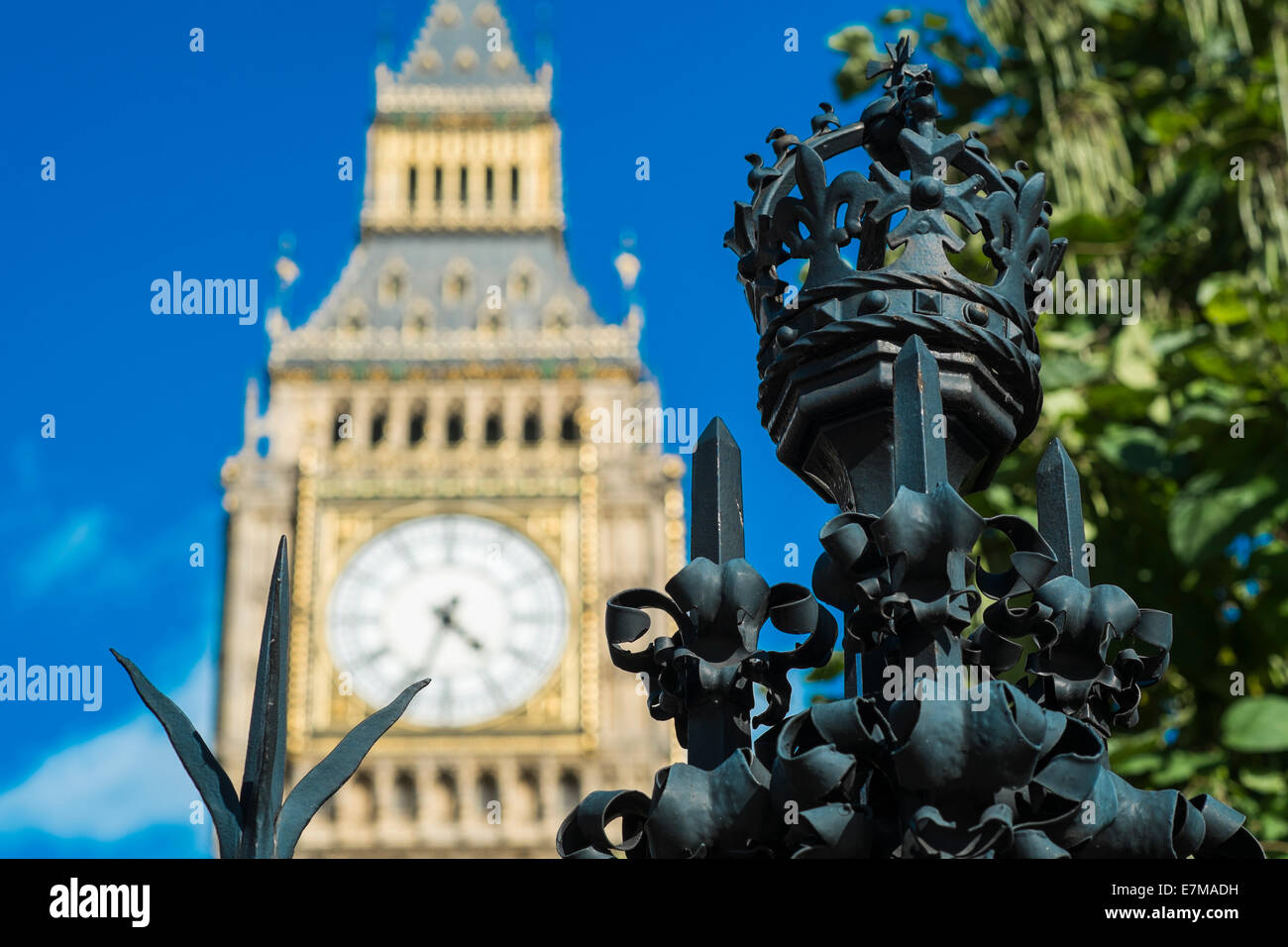 Details of the newly named Elizabeth Tower at the Houses of Parliament ...