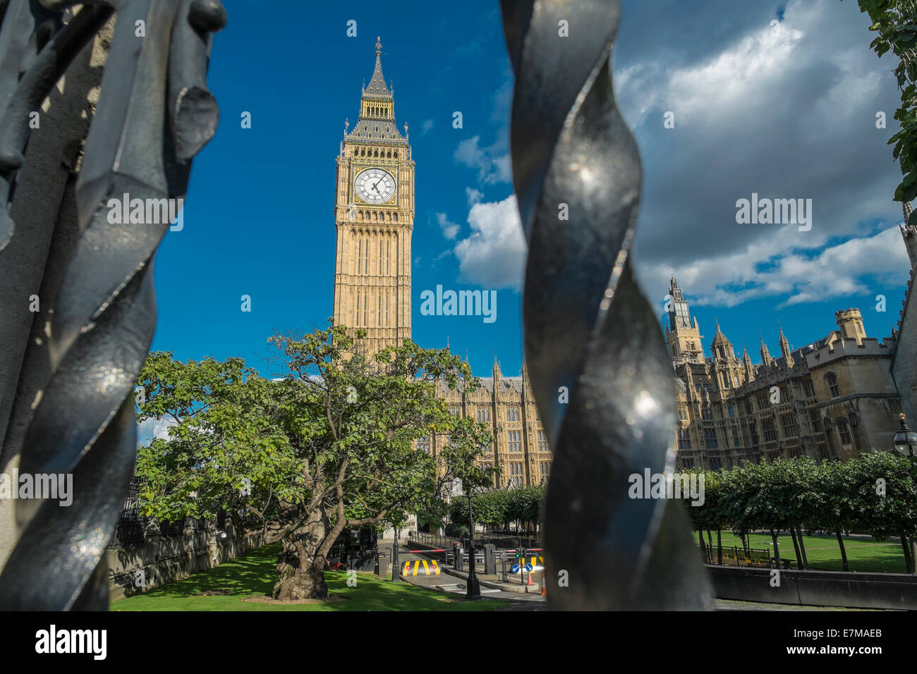 Details of the newly named Elizabeth Tower at the Houses of Parliament ...