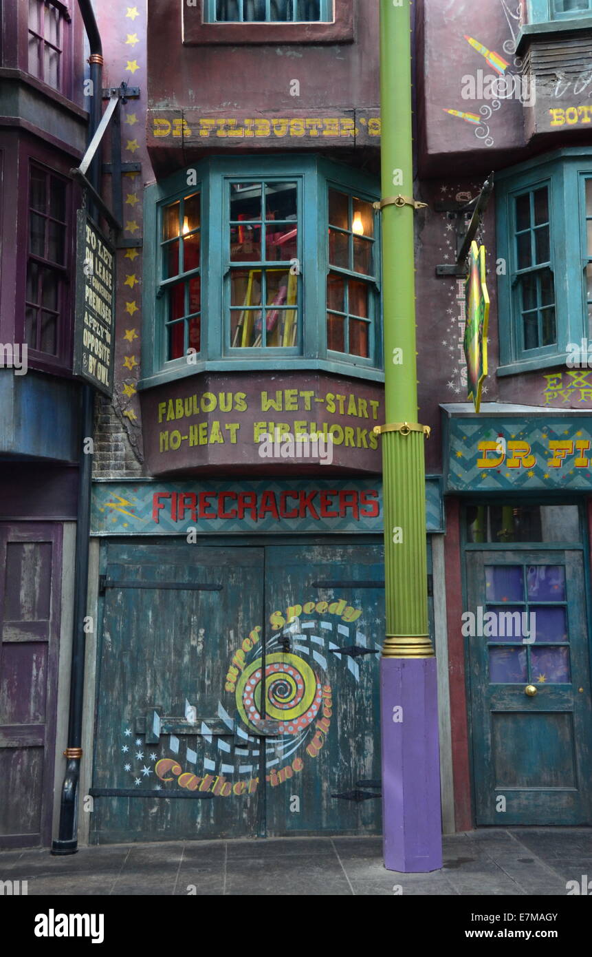 Dr Filibuster's in Diagon Alley at the Wizarding World of Harry Potter ...