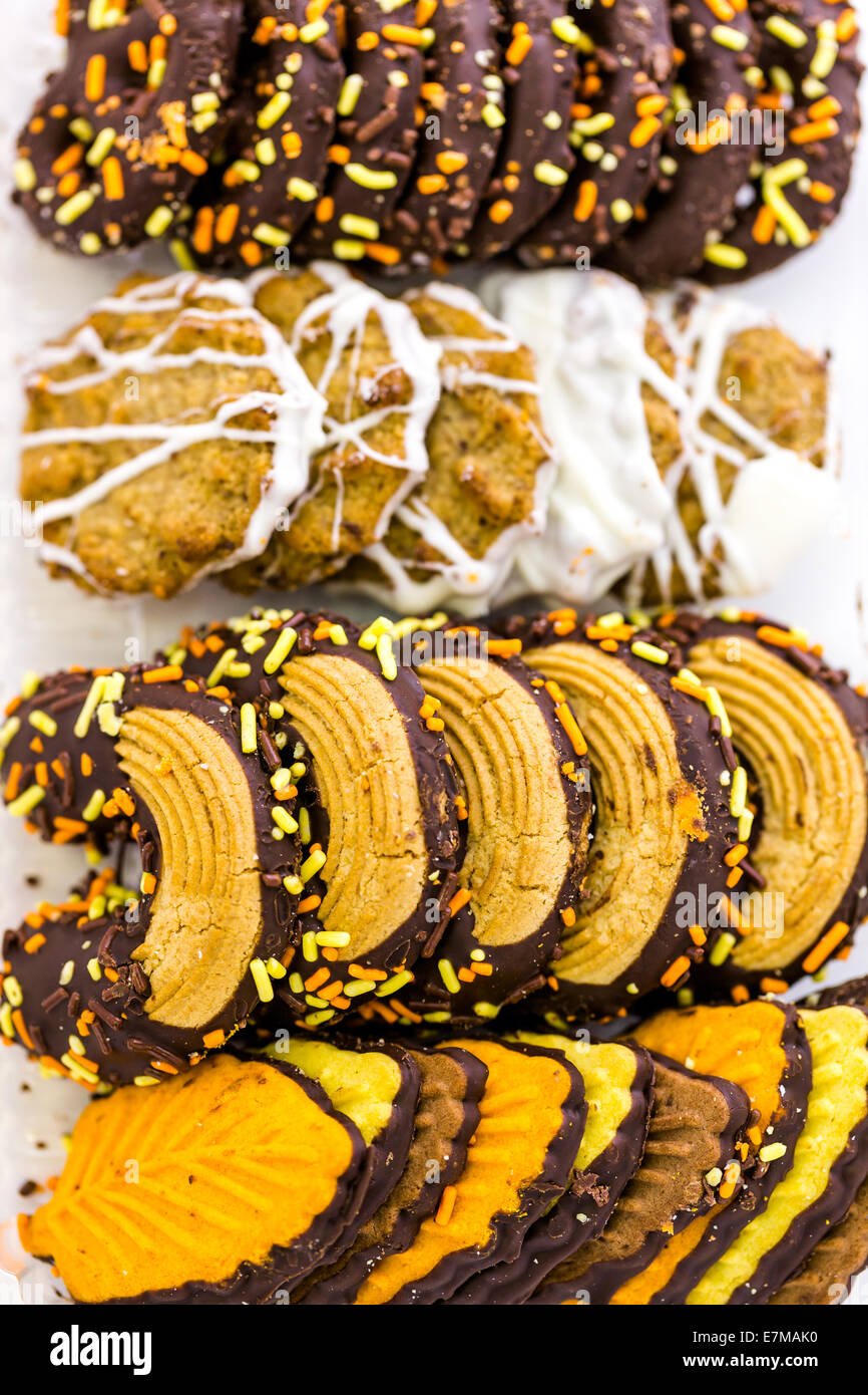 Generic autumn cookies from local supermarket Stock Photo - Alamy