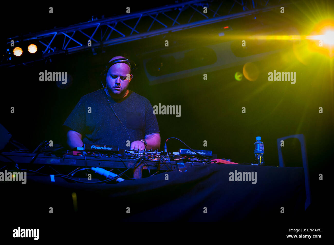 Matt Ford, better known as DJ Format appearing at the Brownstock ...