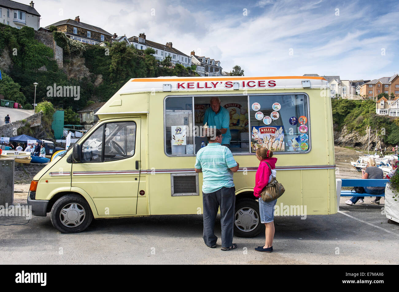 Kellys ice cream van hi-res stock photography and images - Alamy